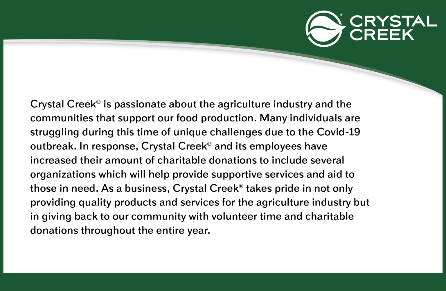 Press Releases Archives - Crystal Creek